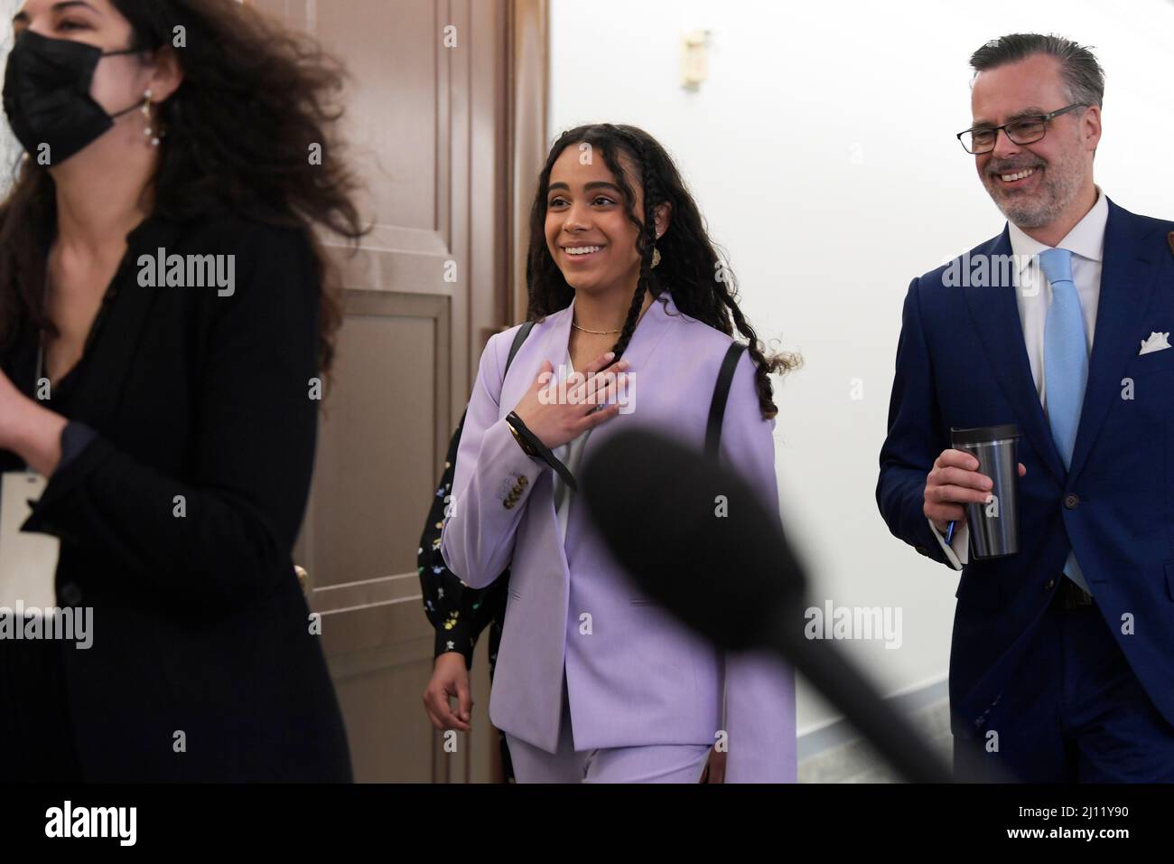 Washington, United States. 21st Mar, 2022. Husband of the Supreme Court ...