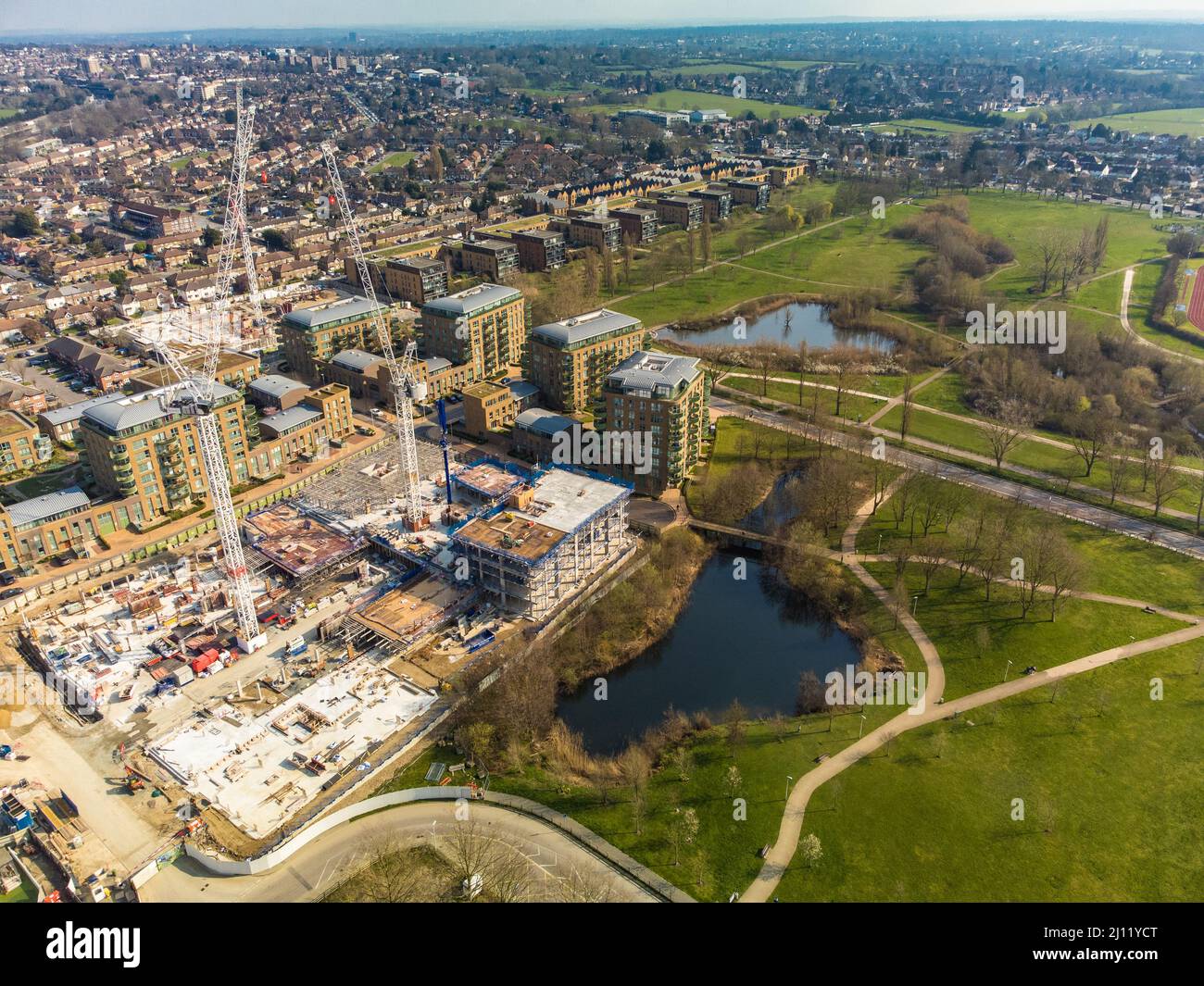 Kidbrooke village greenwich hi-res stock photography and images - Alamy