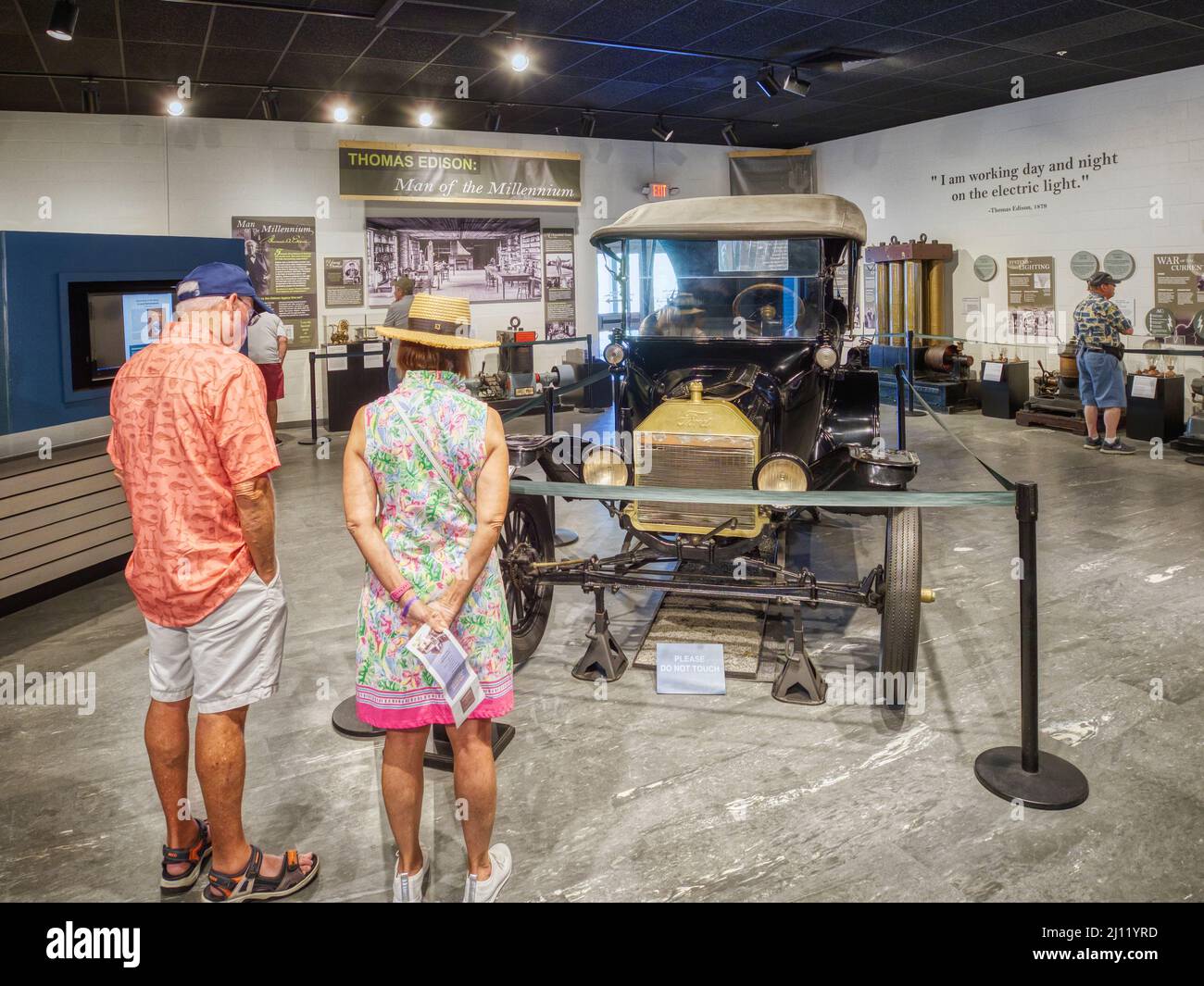 Henry ford museum edison hi-res stock photography and images - Alamy
