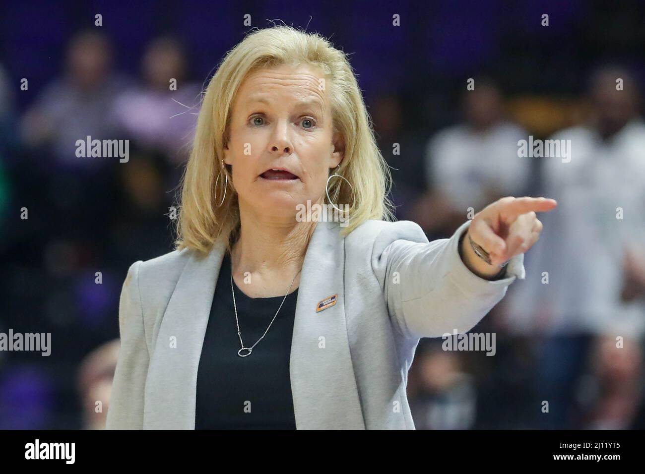 March 17, 2022: Florida St. Head Coach Sue Semrau coaches her team ...