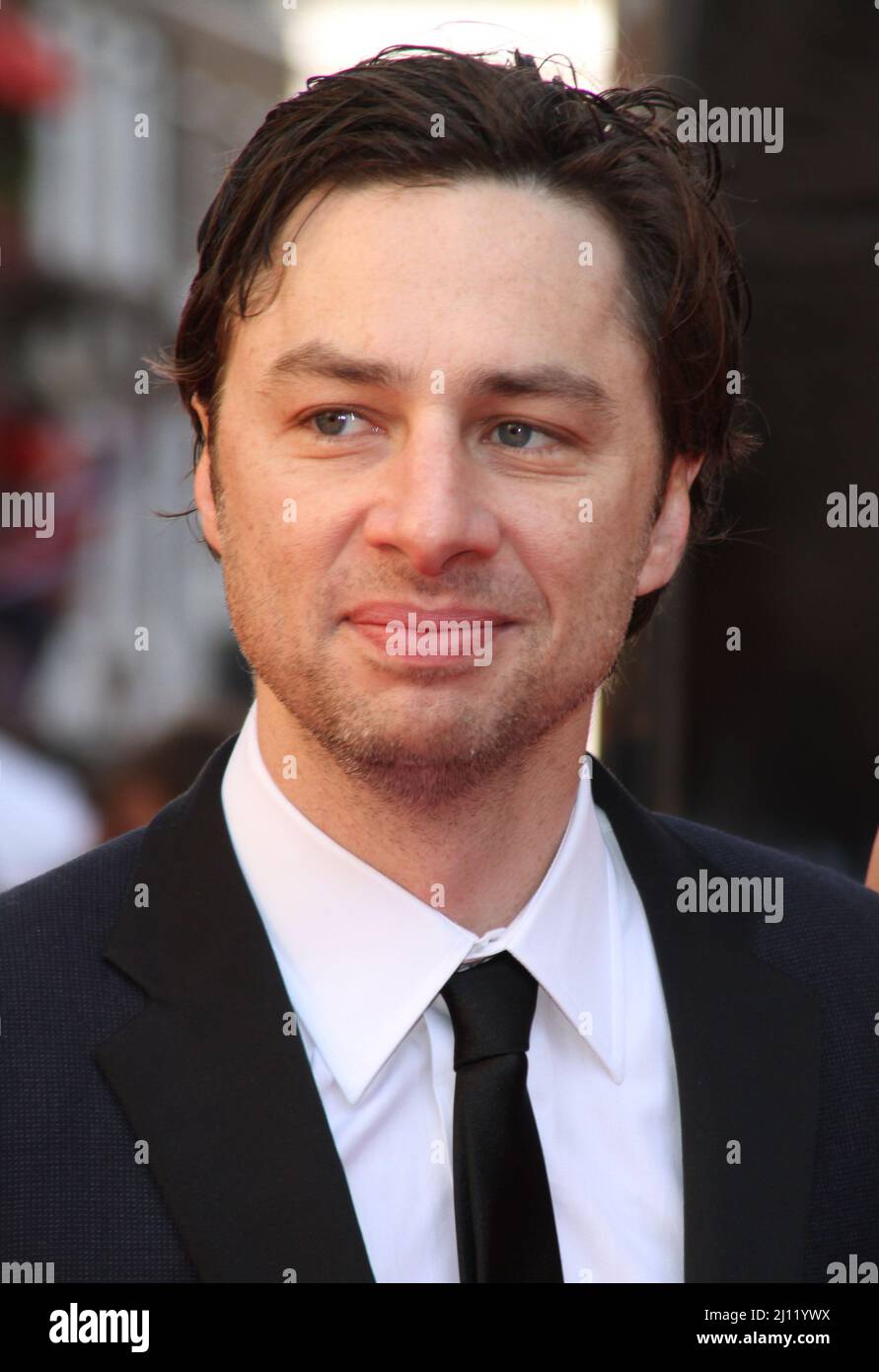 London.UK. Zach Braff at the Olivier Awards, Royal Opera House, Covent ...