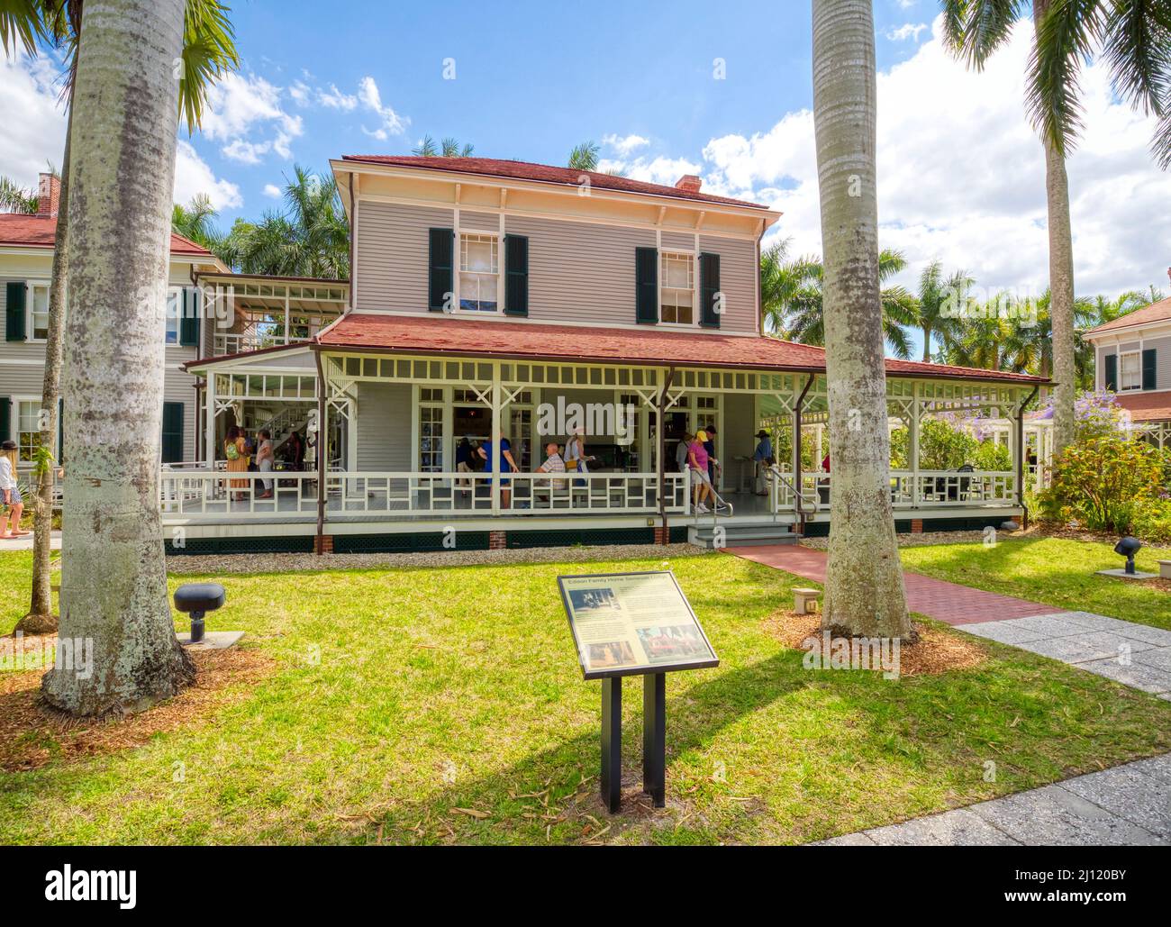 Thomas edison and henry ford winter estates hi-res stock photography ...