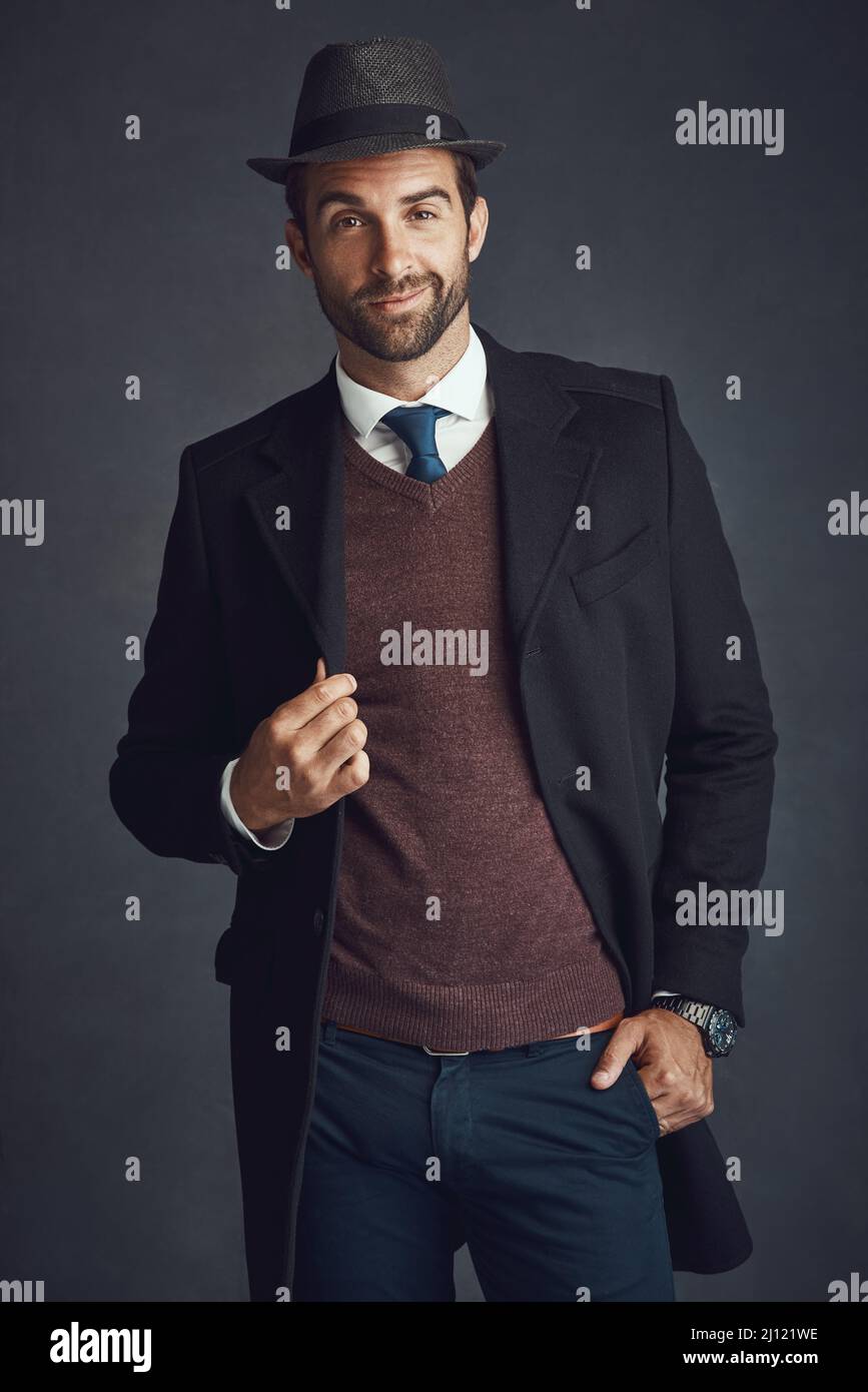 On that style grind. Studio portrait of a stylishly dressed young man ...