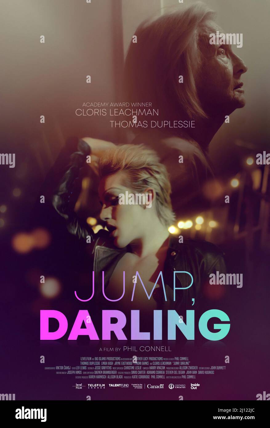 JUMP, DARLING, poster, from left: Thomas Duplessie, Cloris Leachman ...