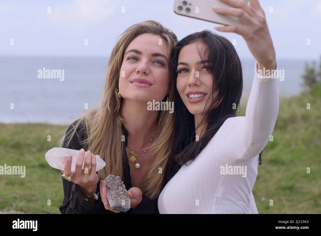 BYRON BAES, from left: Hannah Brauer, Sarah Tangye, 'Big in Turkey ...