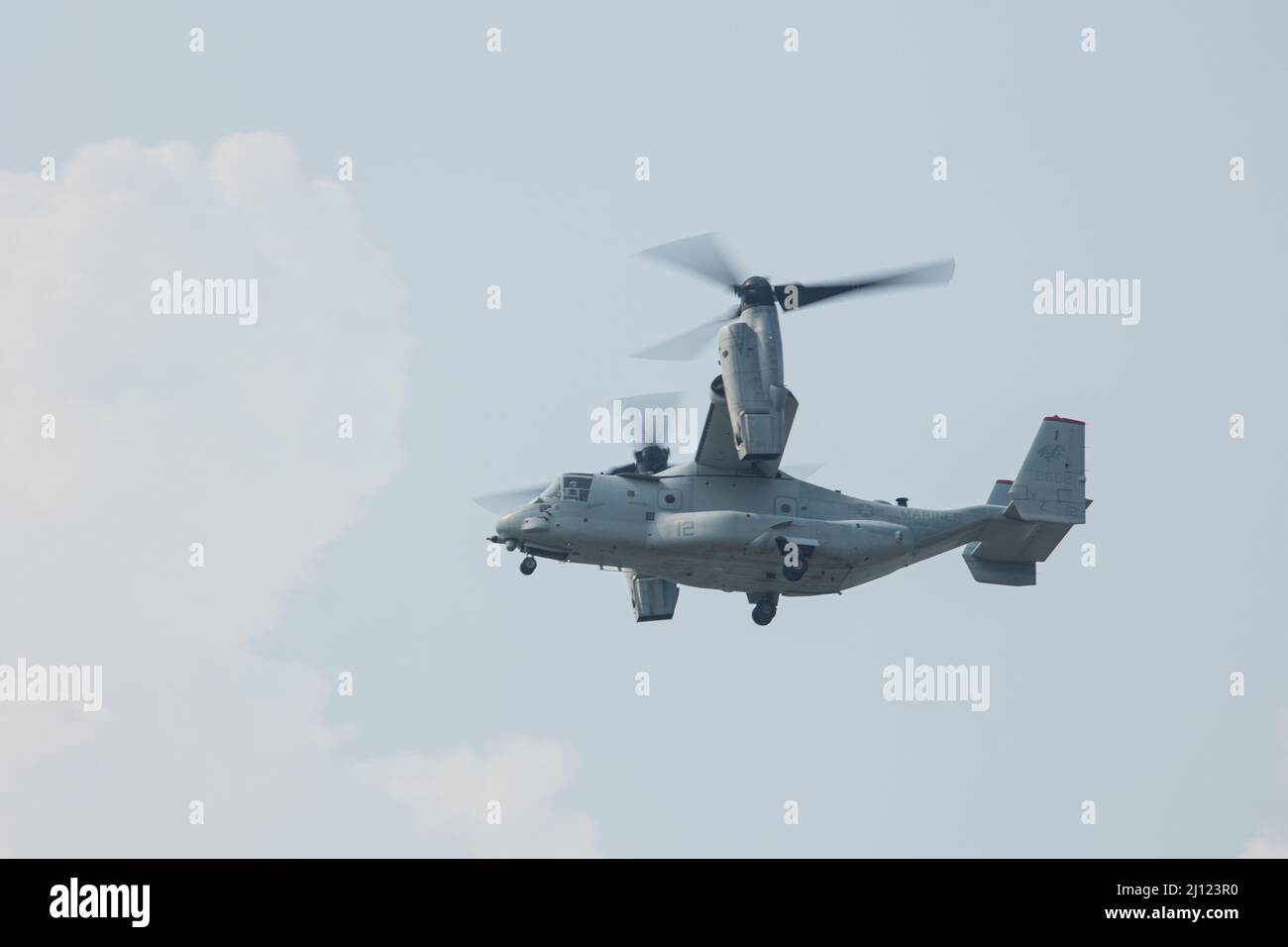 U.S. Marine Corps MV-22B Ospreys assigned to Marine Medium Tiltrotor ...