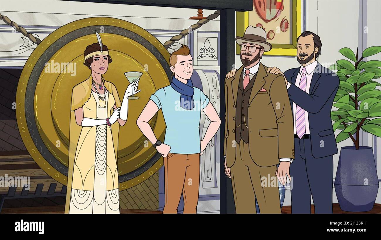 DICKTOWN, John Hunchman (2nd from right - voice: John Hodgman), 'The Mystery of the Adventures ...