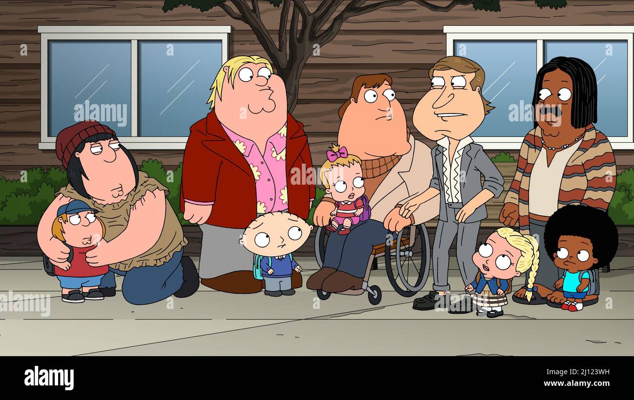 FAMILY GUY, from left: Chris Griffin (voice: Seth Green), Peter Griffin ...