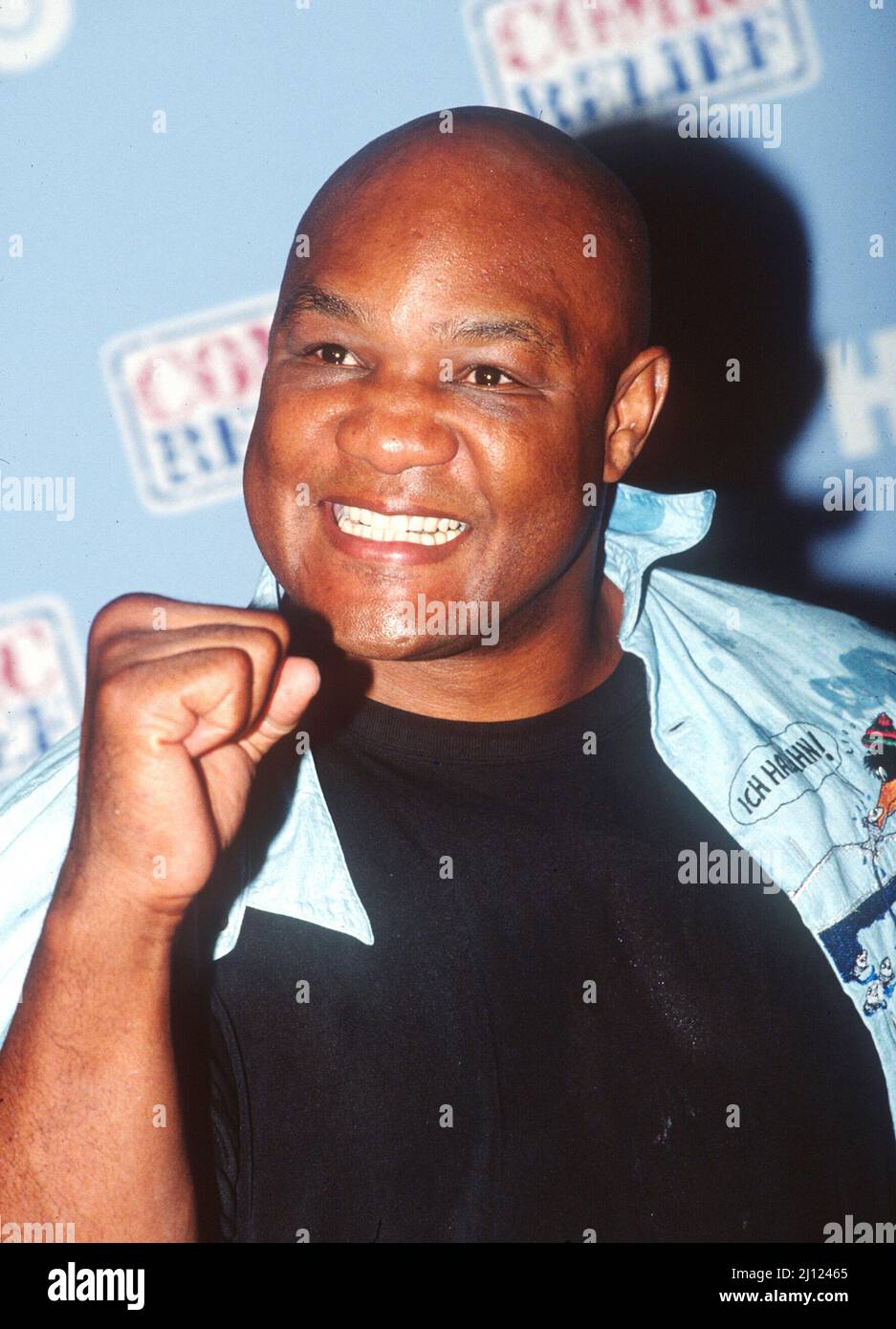 George Foreman attends Fifth Annual Comic Relief Benefit on May 16 ...