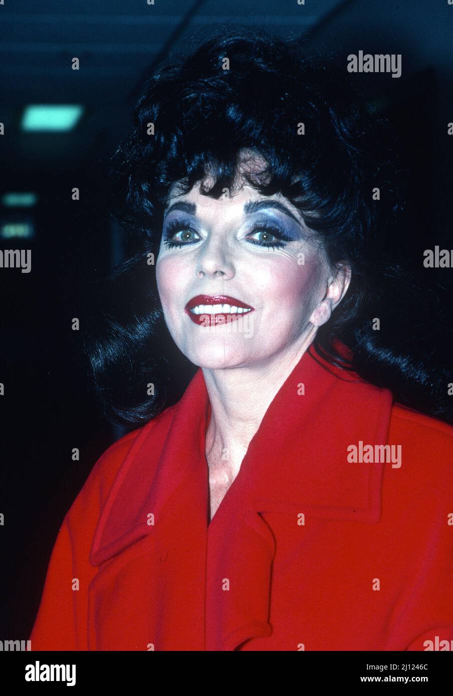 Joan Collins photographed in Hollywood Circa 1992 Credit: Ron Wolfson ...