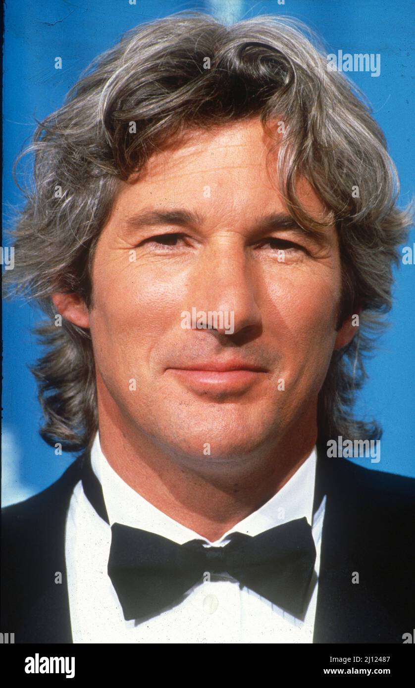 Richard Gere at the Oscars ( Academy Awards) in 1993 Credit: Ron ...