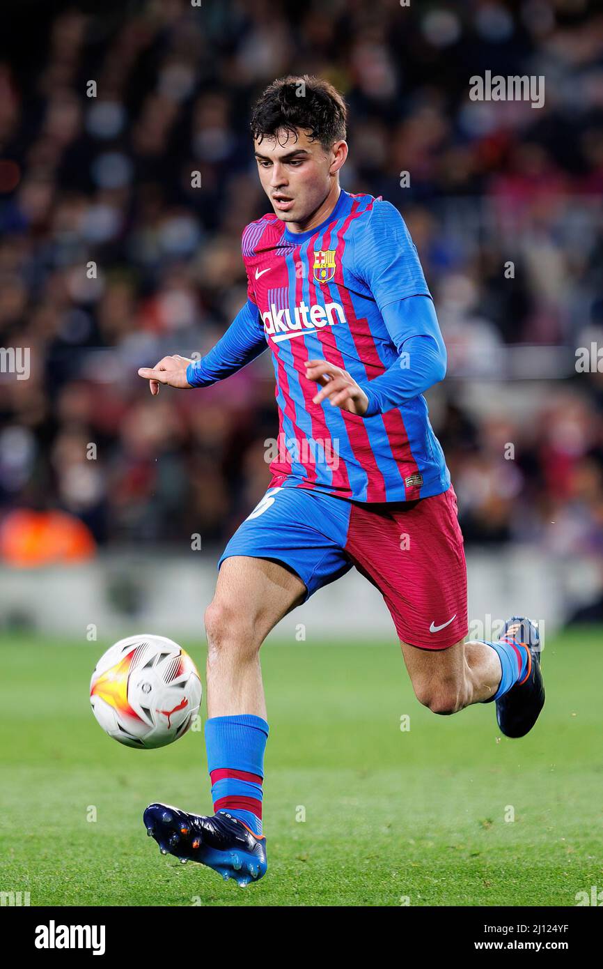 BARCELONA - FEB 27: Pedri in action during the La Liga match between FC ...