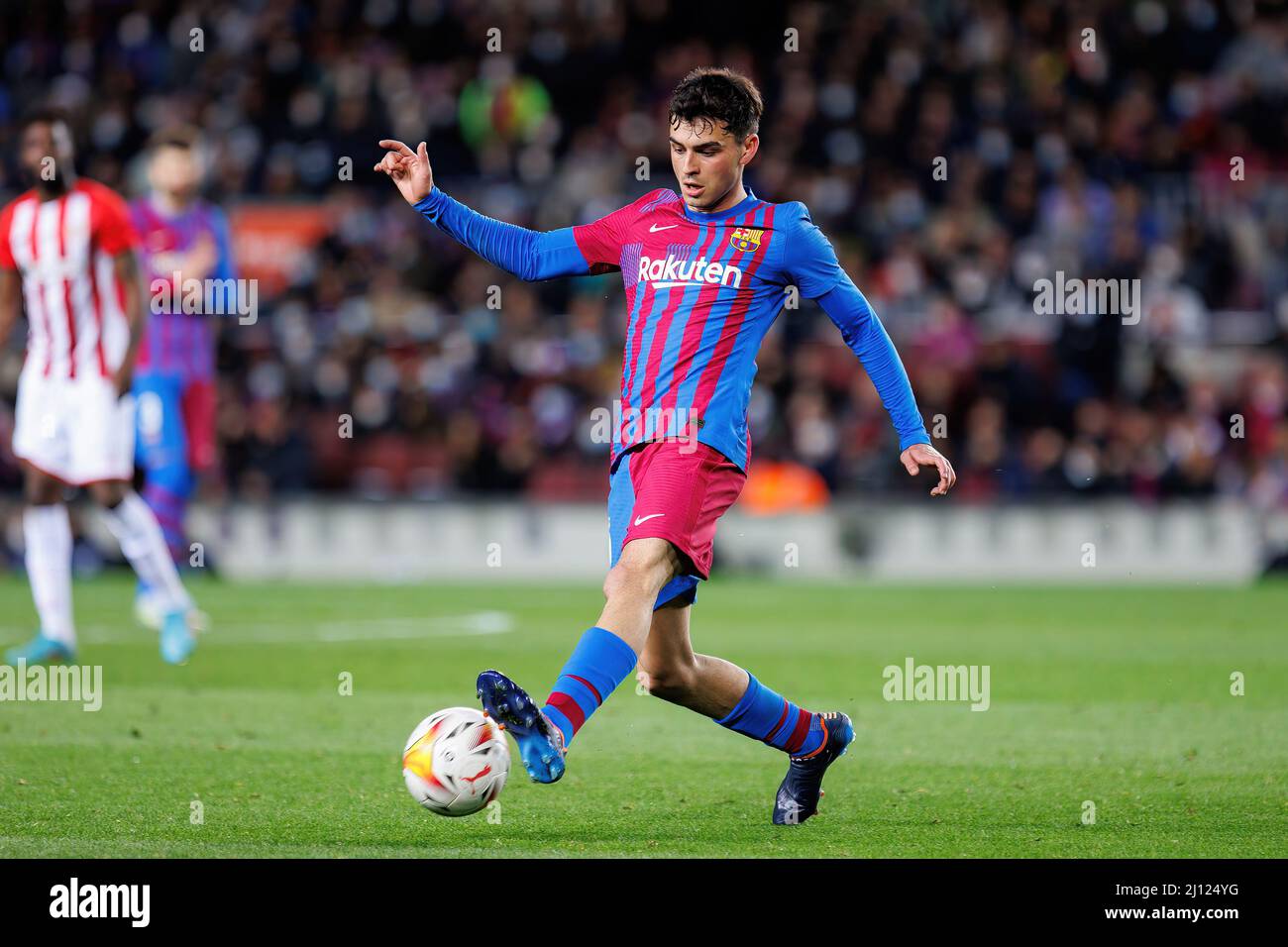 BARCELONA - FEB 27: Pedri in action during the La Liga match between FC ...