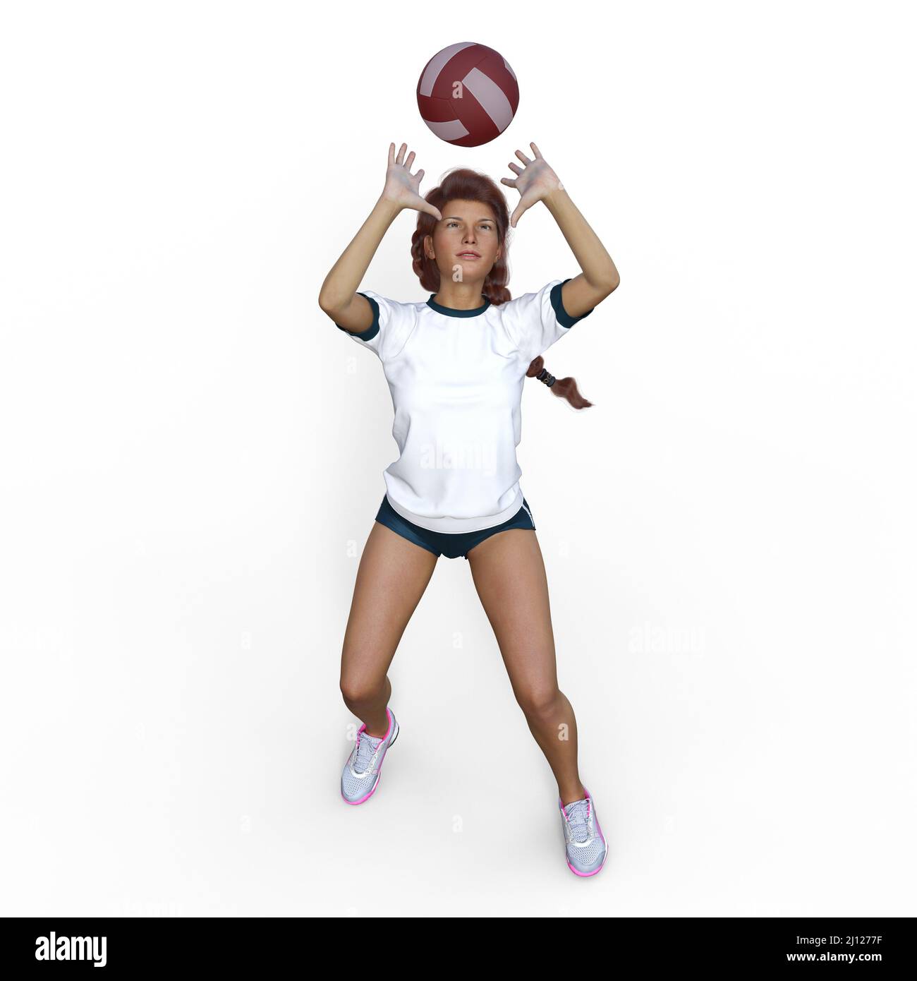 Volleyball Player Setting