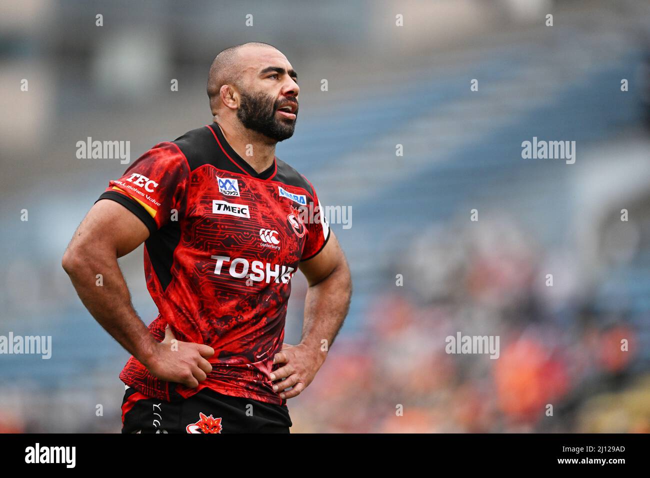 Tokyo, Japan. Credit: MATSUO. 19th Mar, 2022. Michael Leitch Rugby ...