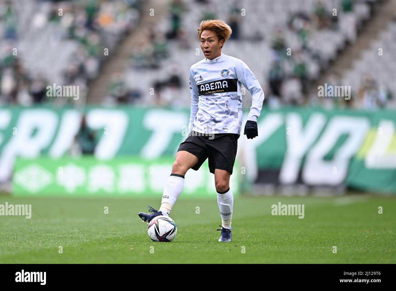 Tokyo, Japan. Credit: MATSUO. 20th Mar, 2022. Leo Takae (Zelvia) Football/Soccer : 2022 J2 ...