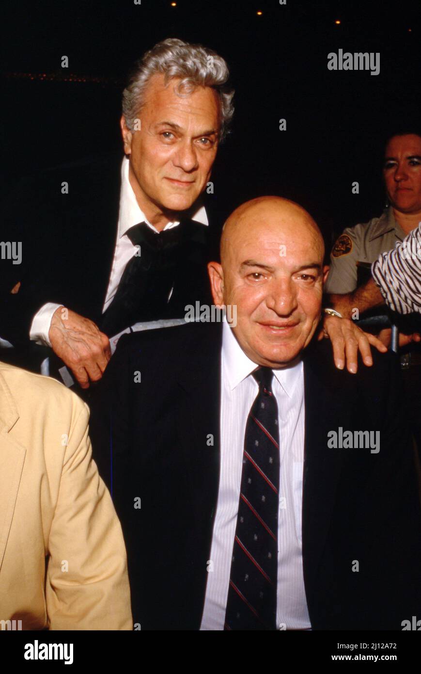 Tony Curtis and Telly Savalas Circa 1980's Credit: Ralph Dominguez ...