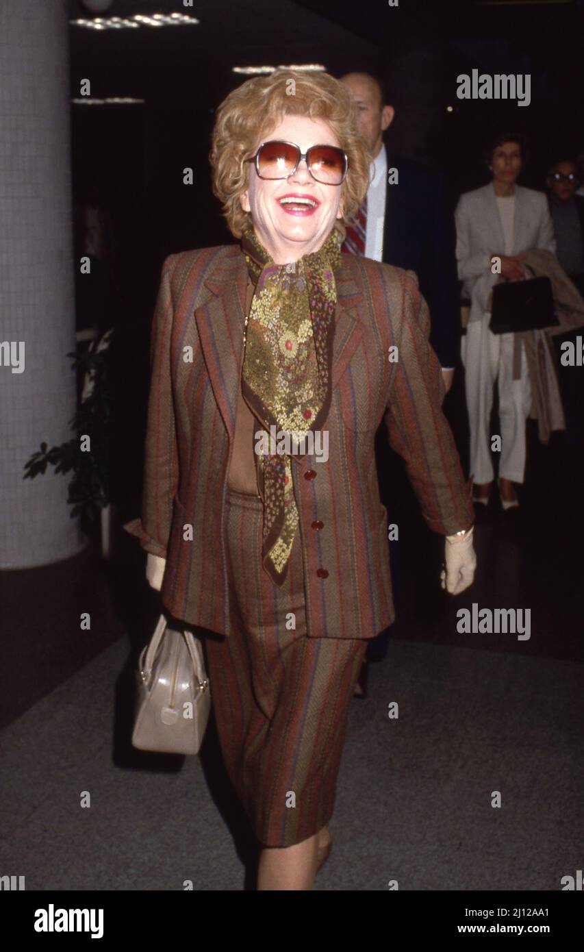 Anne Baxter Circa 1980's Credit: Ralph Dominguez/MediaPunch Stock Photo ...