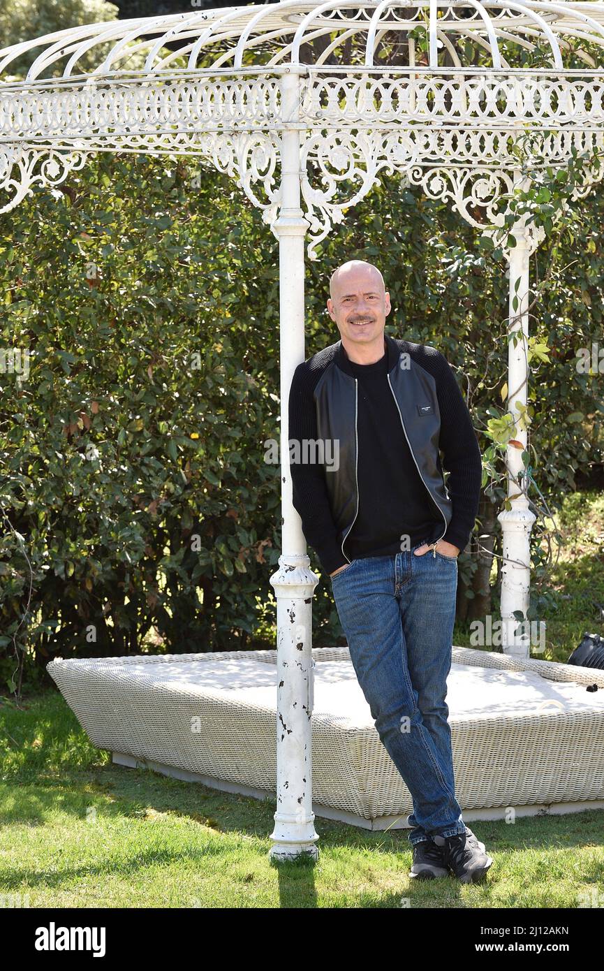Italian actor Gian Marco Tognazzi attends I Cassamortari Photocall at ...