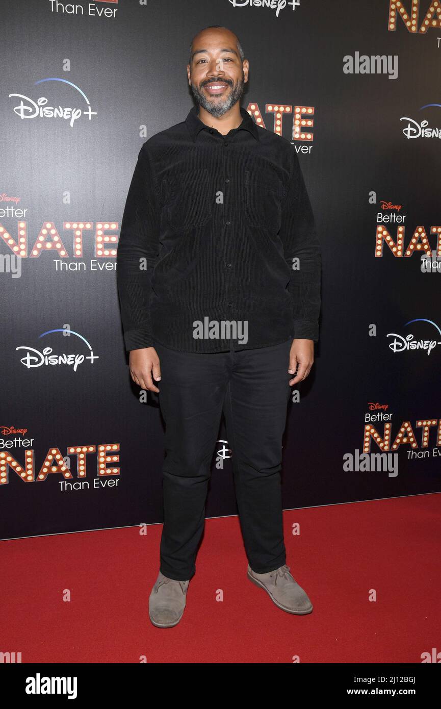 New York, USA. 21st Mar, 2022. Eddie Cooper attends the screening of ...