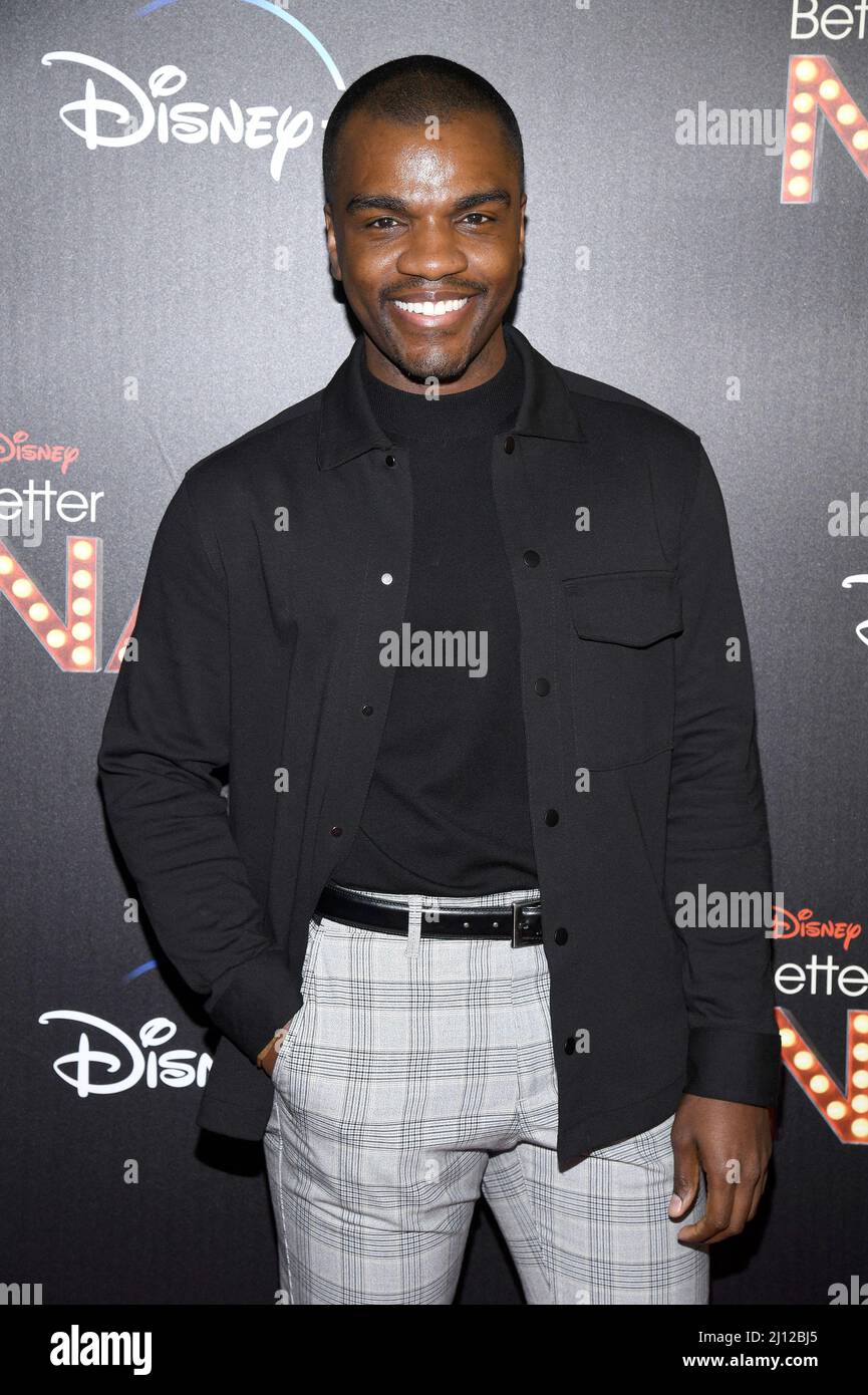 New York, USA. 21st Mar, 2022. Sharrod Williams attends the screening ...