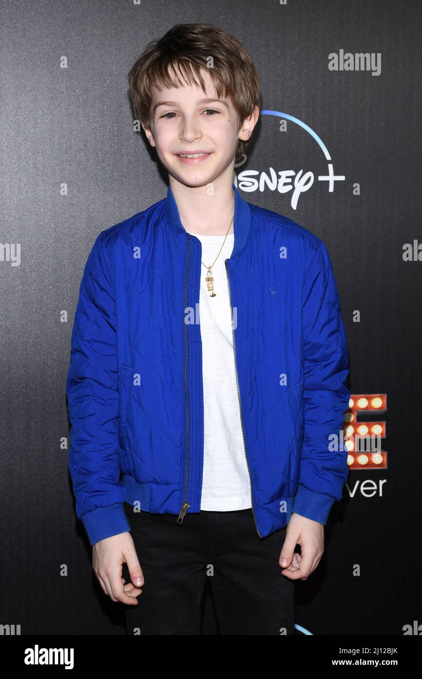 Benjamin Pajak attends the screening of Disney's "Better Nate Than Ever ...