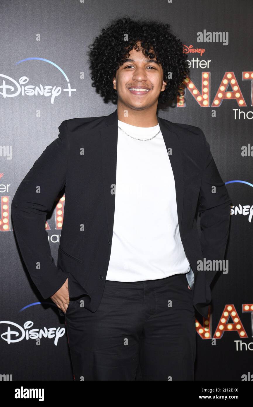New York, USA. 21st Mar, 2022. Adrian Acosta attends the screening of ...