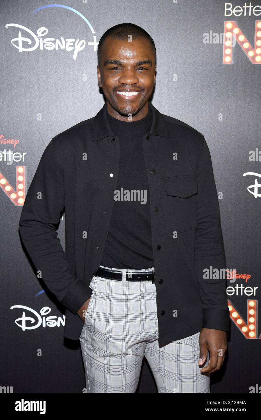 New York, USA. 21st Mar, 2022. Sharrod Williams attends the screening ...