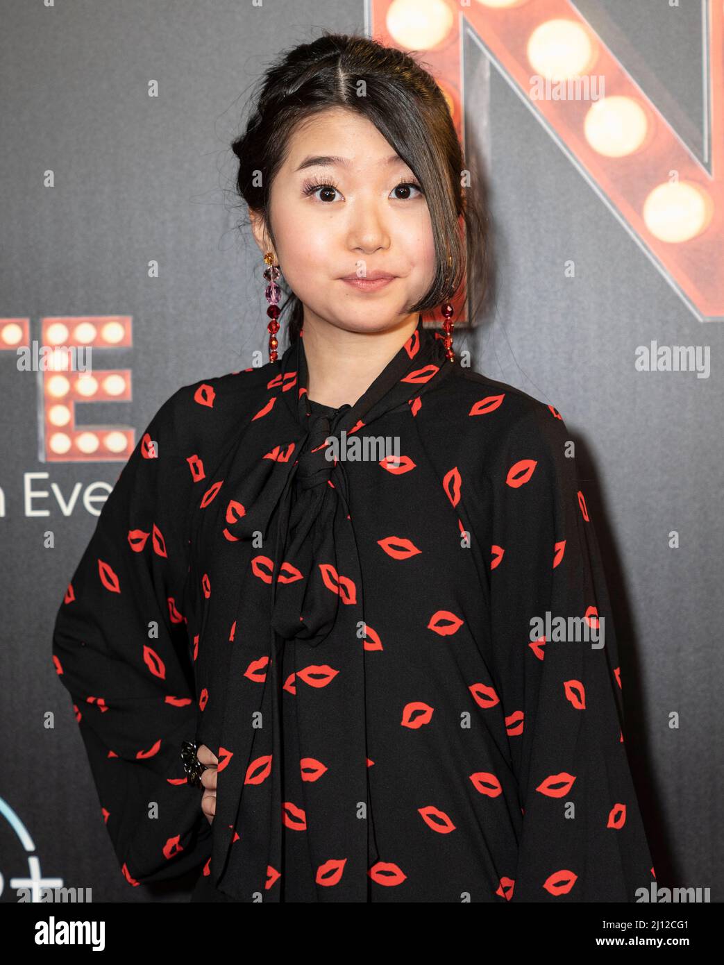 New York, NY - March 21, 2022: Kylie Kuioka attends special screening ...