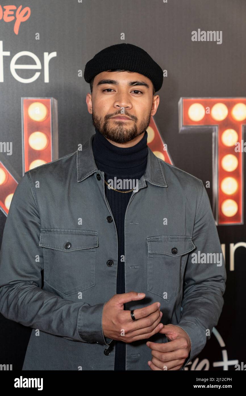 New York, NY - March 21, 2022: Daryl Tofa attends special screening of Disney's "Better Nate ...