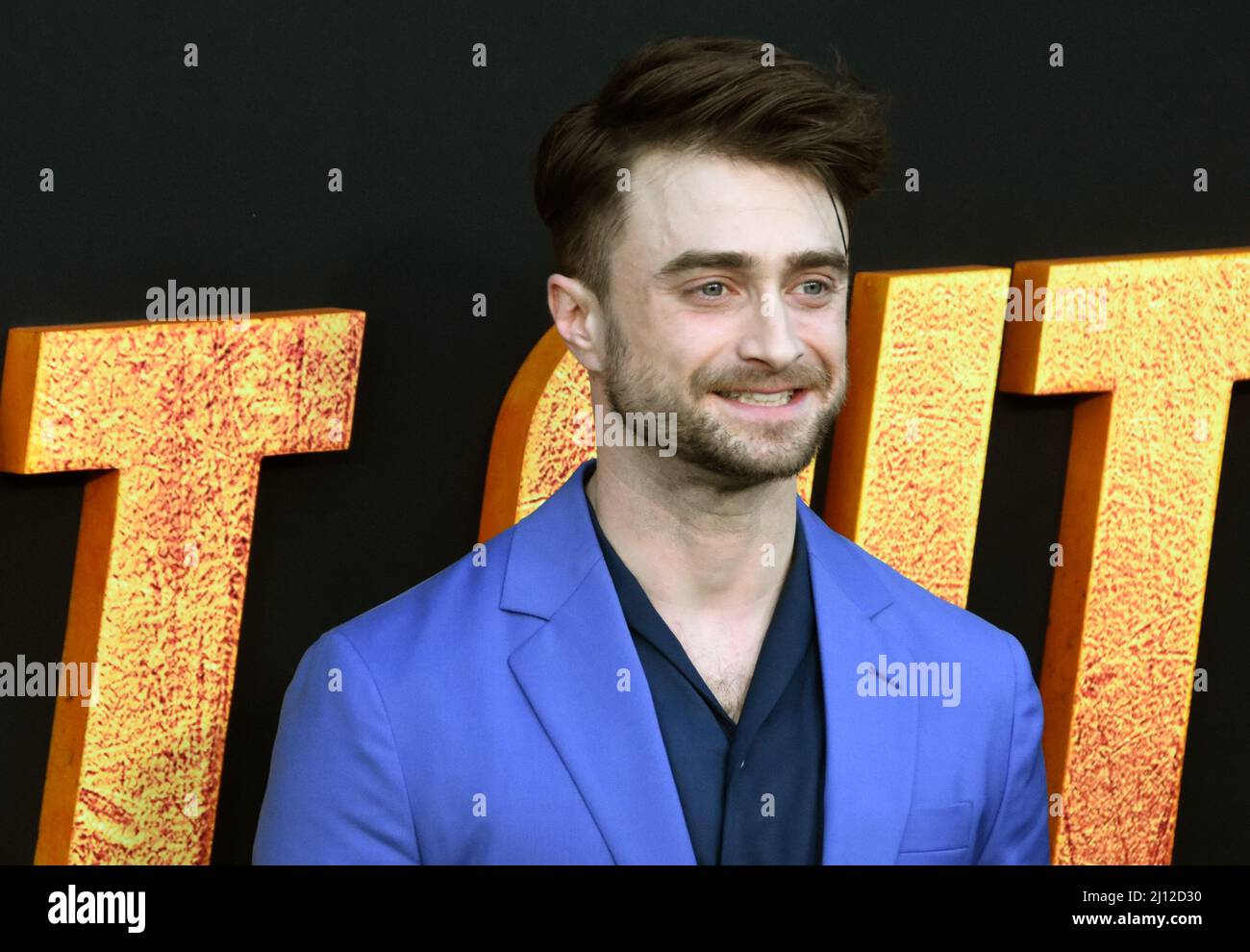 Los Angeles, California, USA 21st March 2022 Actor Daniel Radcliffe ...