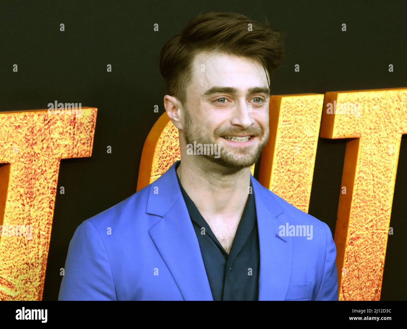 Los Angeles, California, USA 21st March 2022 Actor Daniel Radcliffe ...