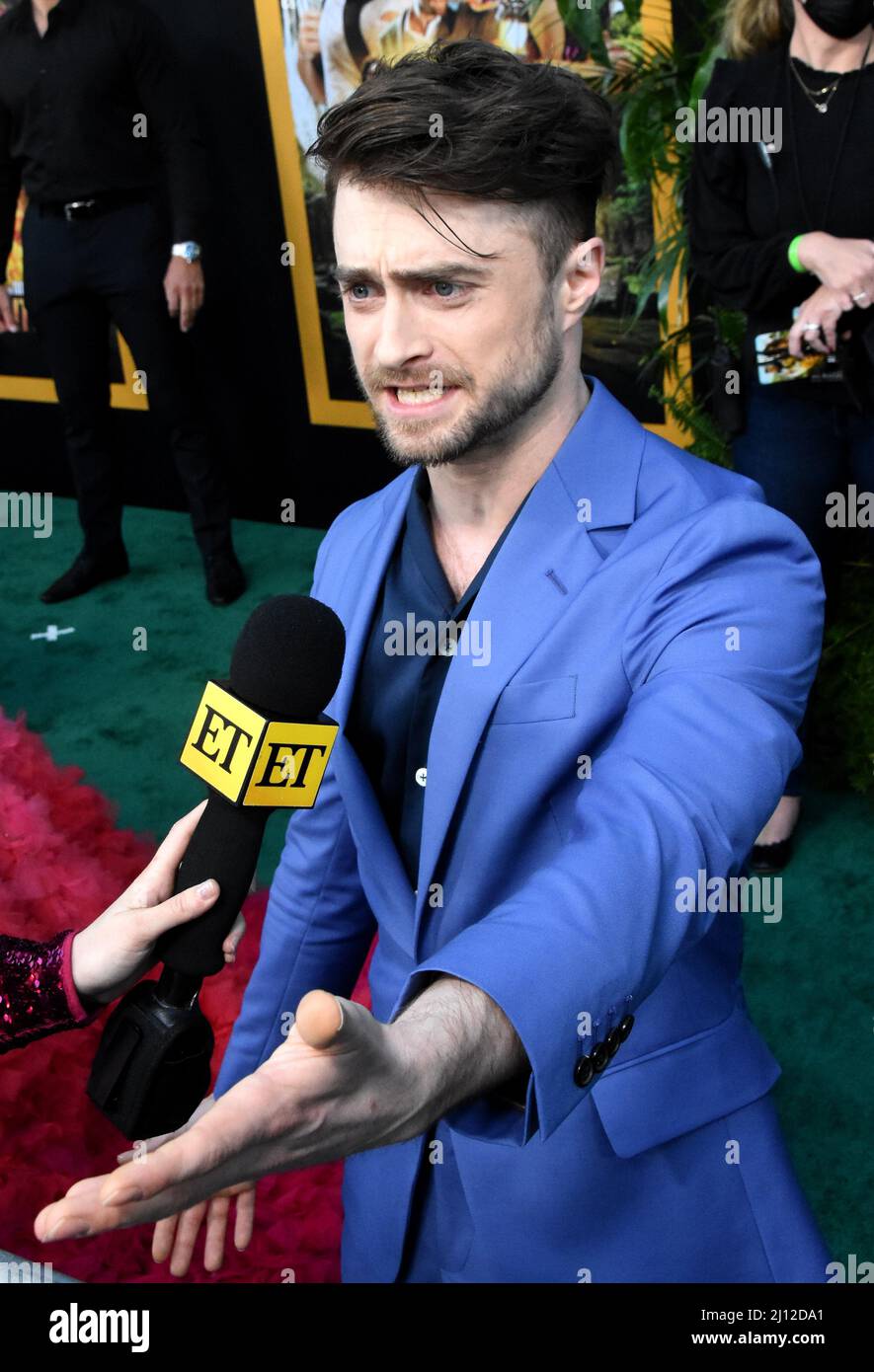 Los Angeles, California, USA 21st March 2022 Actor Daniel Radcliffe ...
