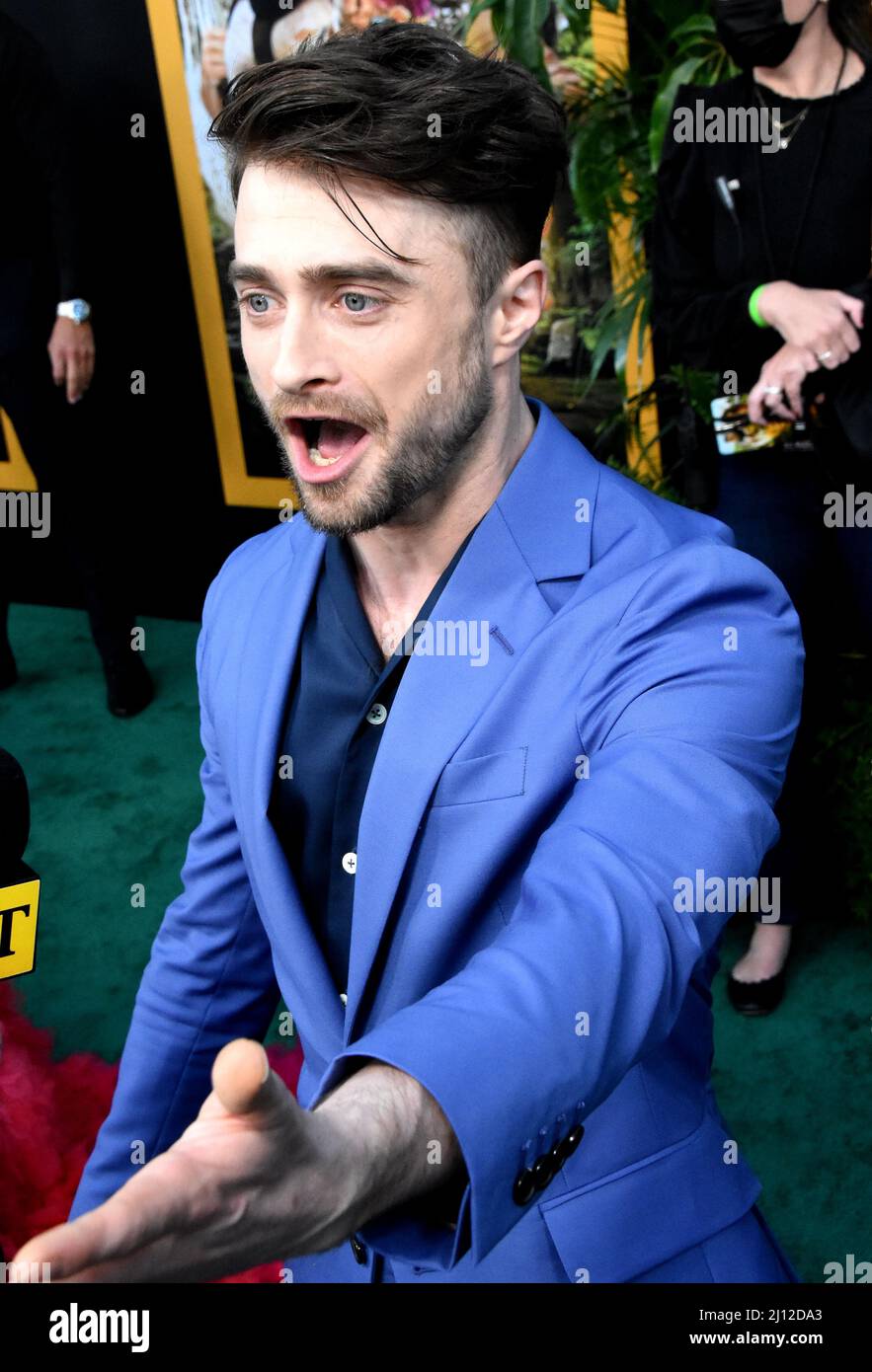 Los Angeles, California, USA 21st March 2022 Actor Daniel Radcliffe ...