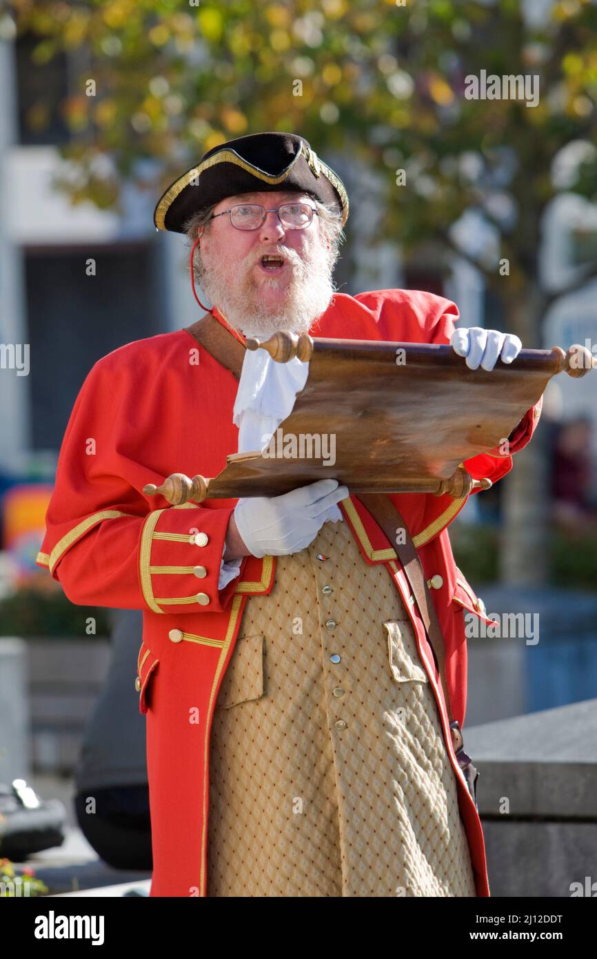 Medieval town crier hi-res stock photography and images - Alamy