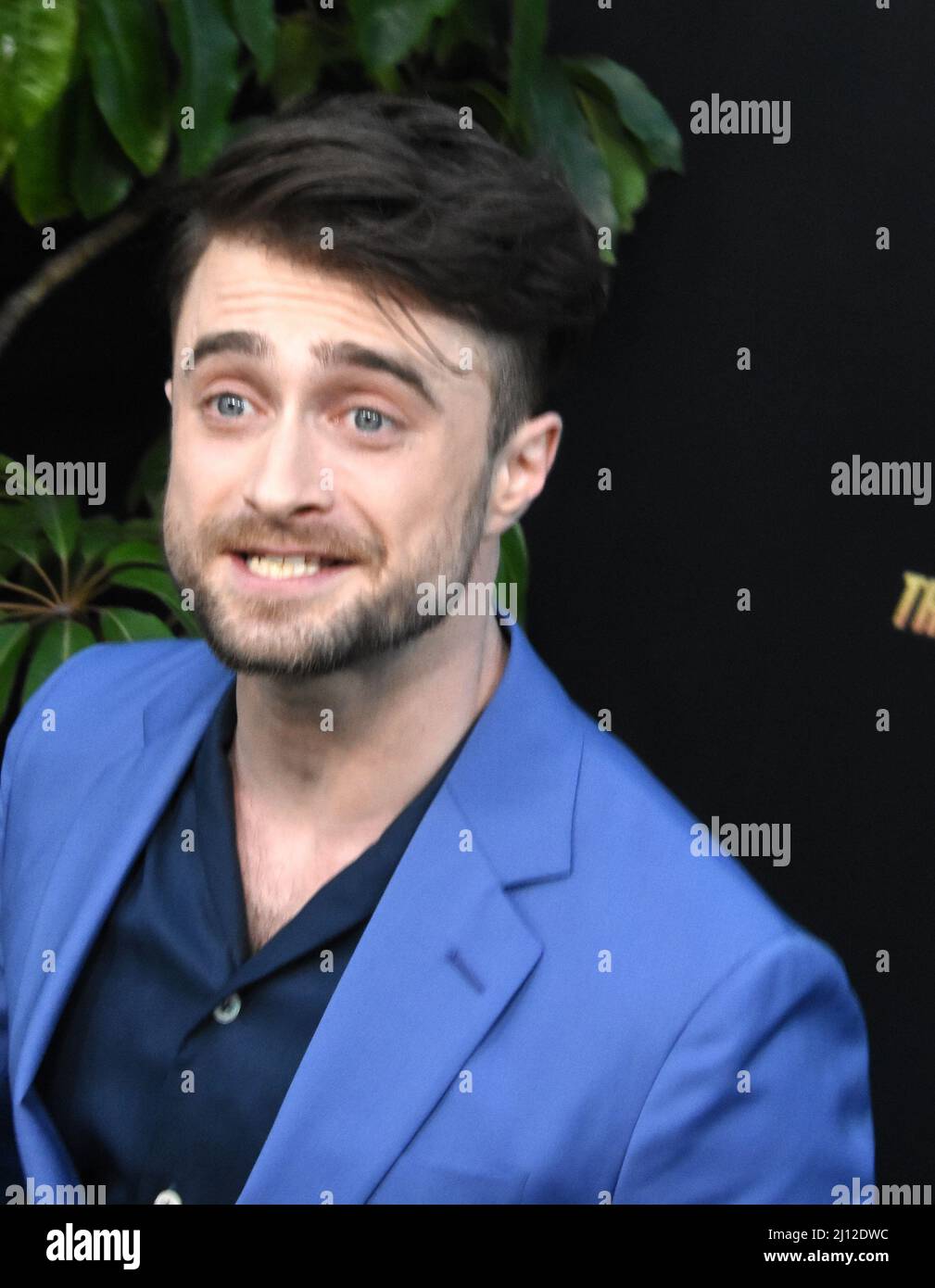 Los Angeles, California, USA 21st March 2022 Actor Daniel Radcliffe ...
