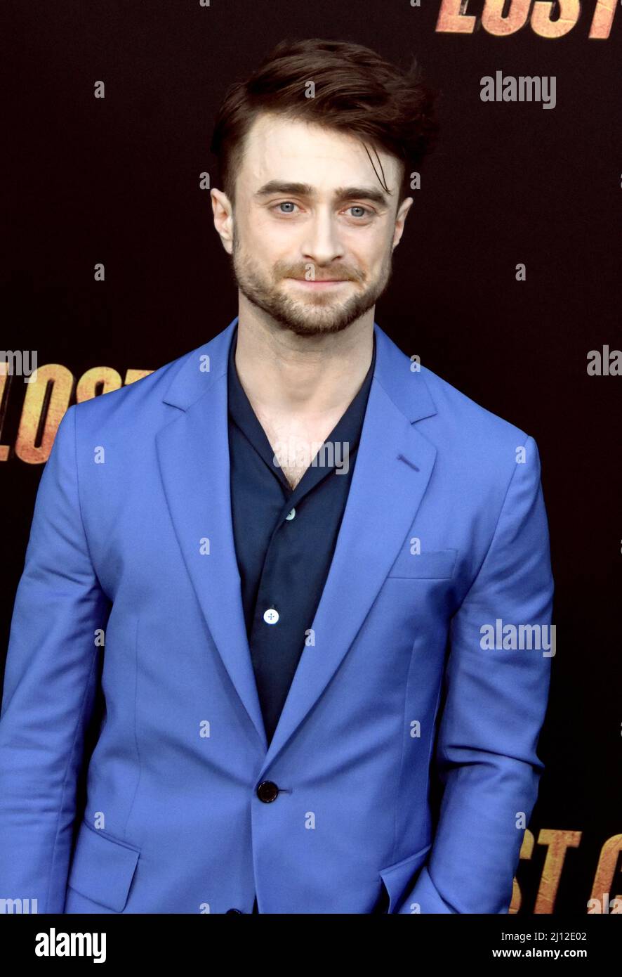 Los Angeles, California, USA 21st March 2022 Actor Daniel Radcliffe ...