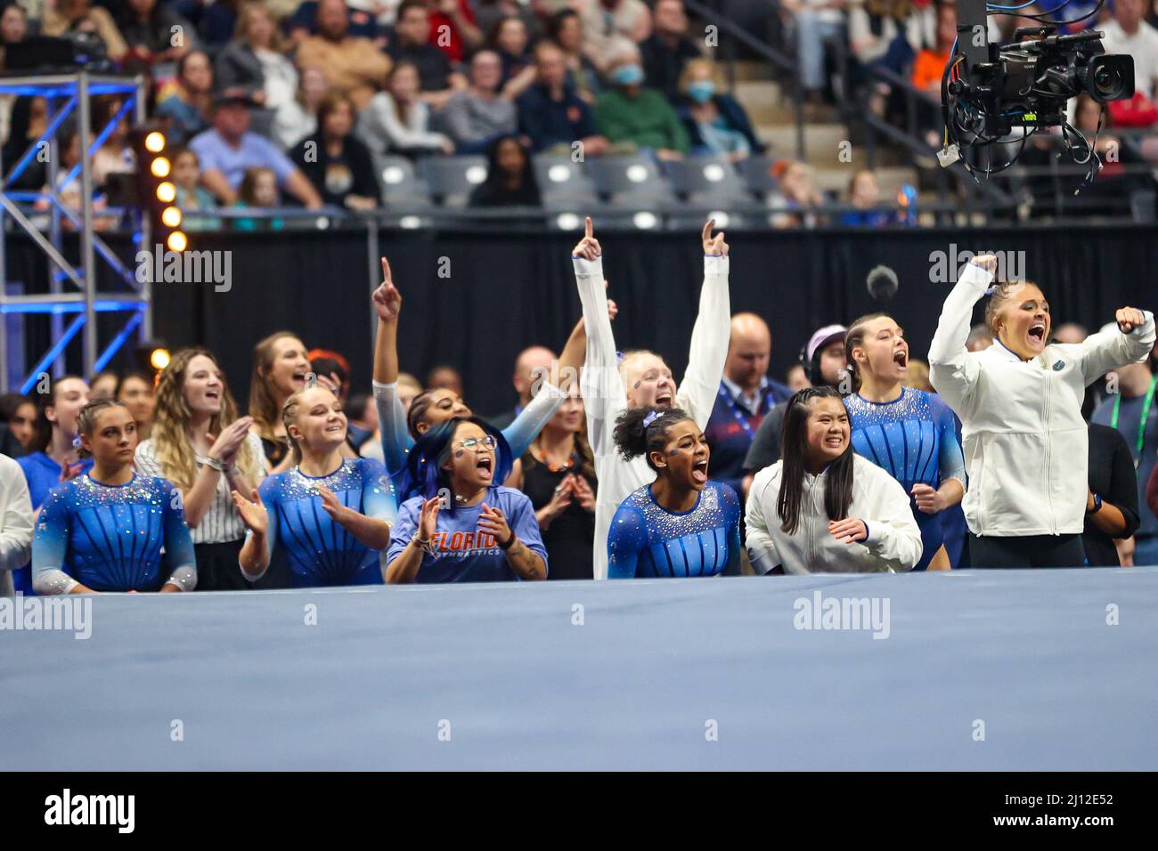 Gymnastics florida gators trinity thomas hi-res stock photography and ...