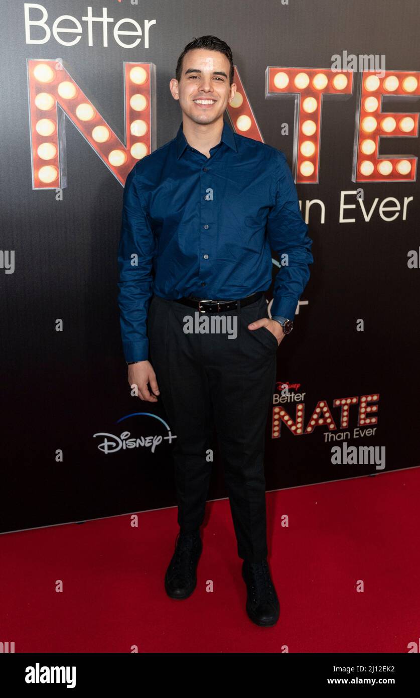 David Guzman attends special screening of Disney's "Better Nate Than ...