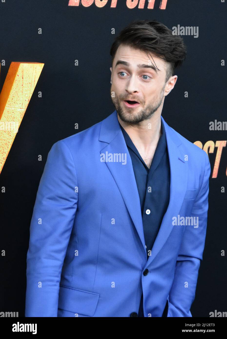 Los Angeles, California, USA 21st March 2022 Actor Daniel Radcliffe ...