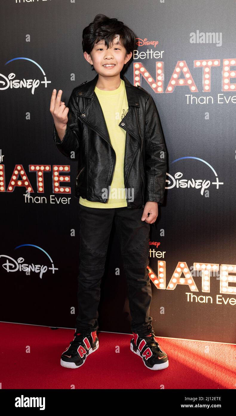 Julian Lee attends special screening of Disney's "Better Nate Than Ever ...