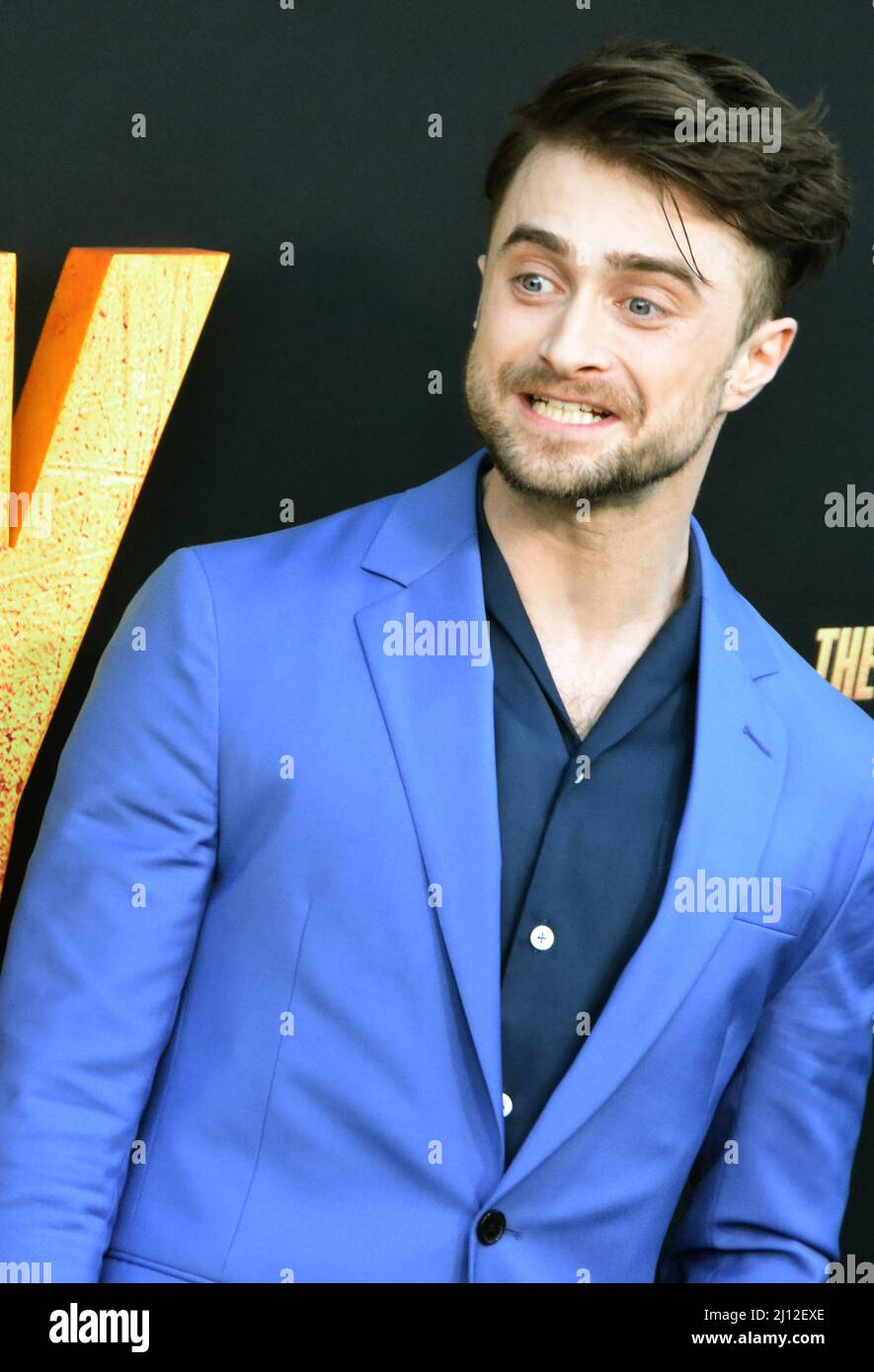 Los Angeles, California, USA 21st March 2022 Actor Daniel Radcliffe ...