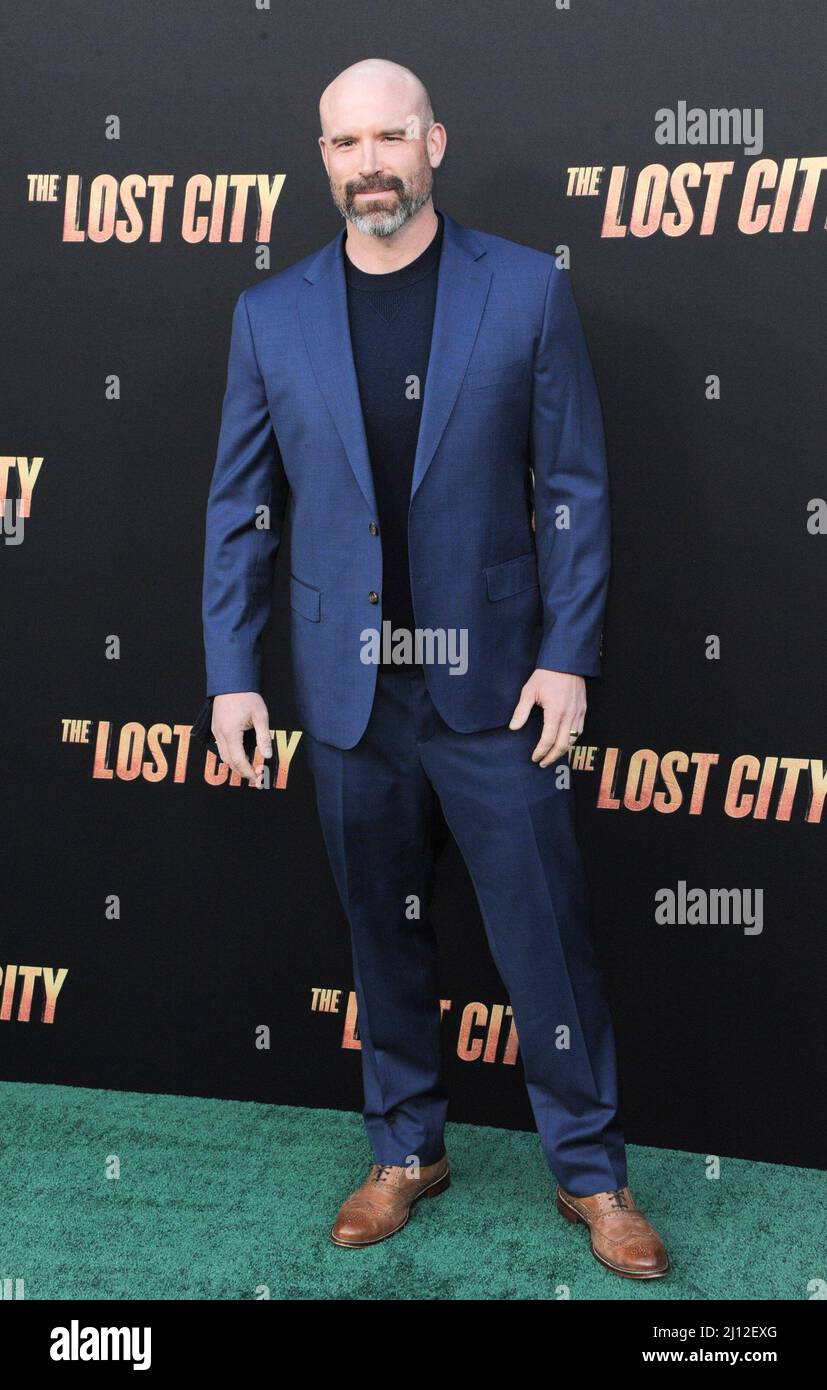 Los Angeles, CA. 21st Mar, 2022. Thomas Forbes-Johnson at arrivals for ...