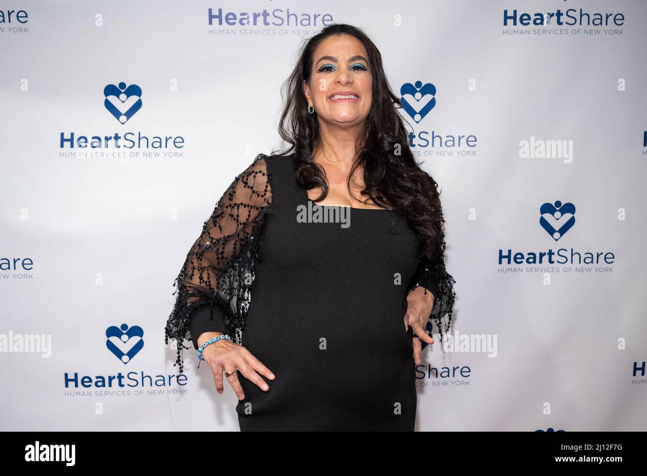 Maysoon Zayid attends the 2022 HeartShare Spring Gala at the Ziegfeld ...