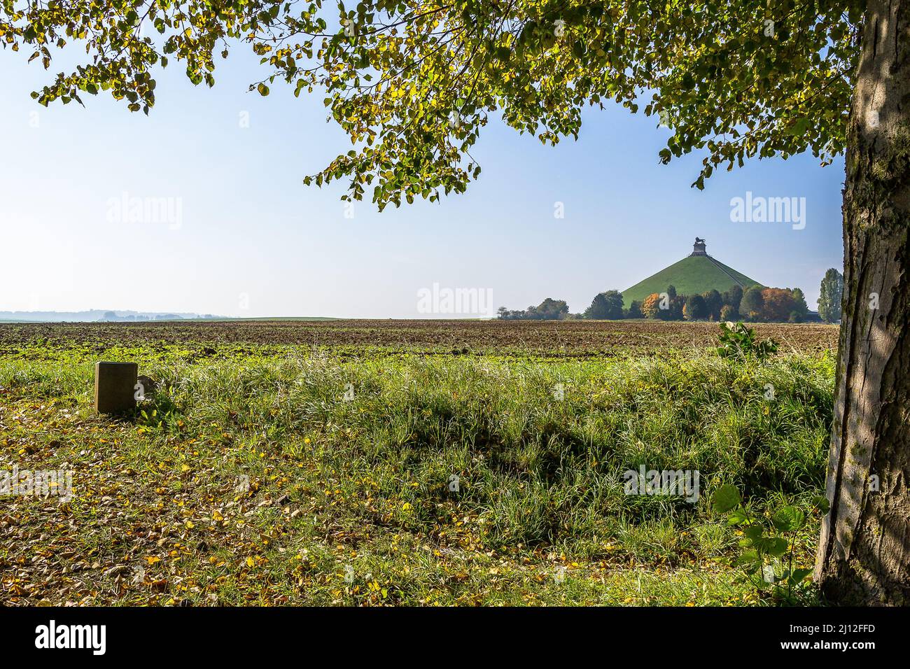Defeat of napoleon bonaparte at waterloo in 1815 hi-res stock ...