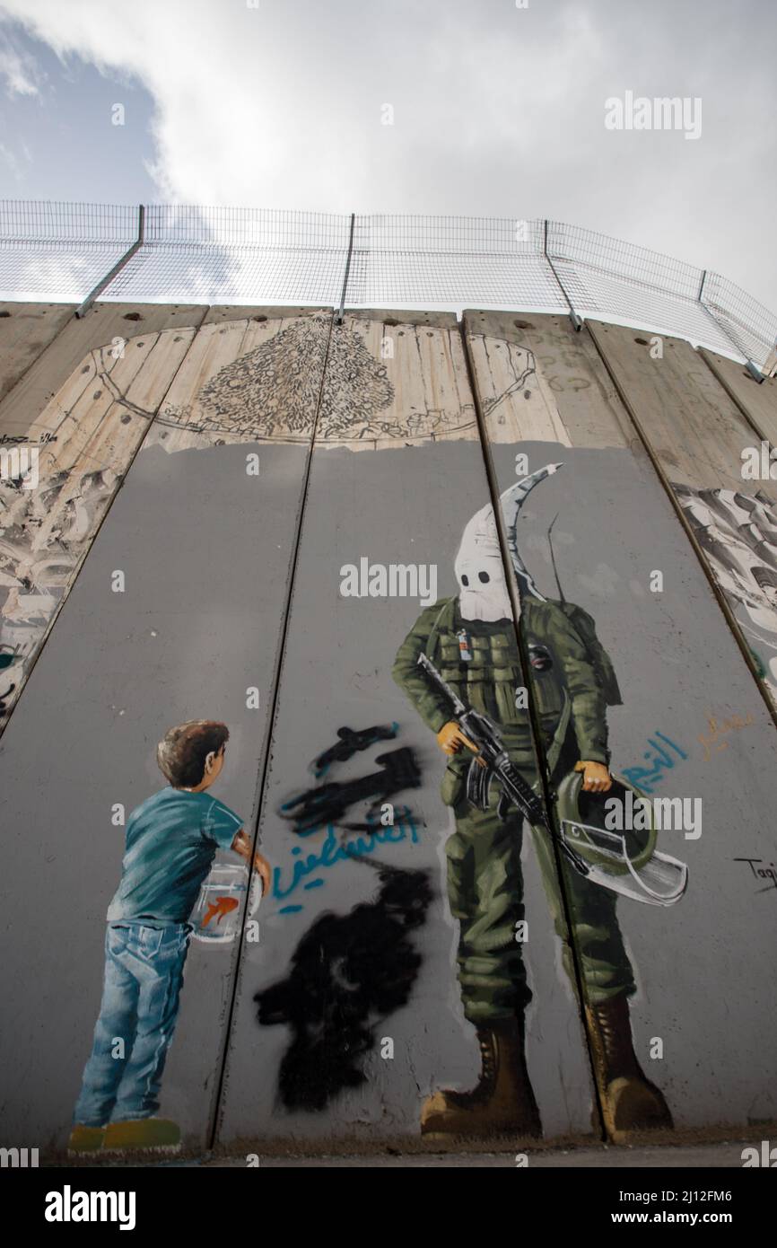 Scenes from the Palestinian city of Bethlehem in Israel Stock Photo - Alamy