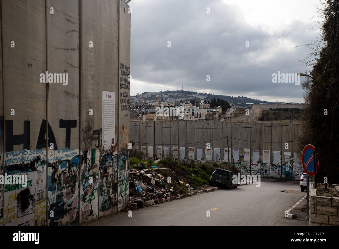 Scenes from the Palestinian city of Bethlehem in Israel Stock Photo - Alamy