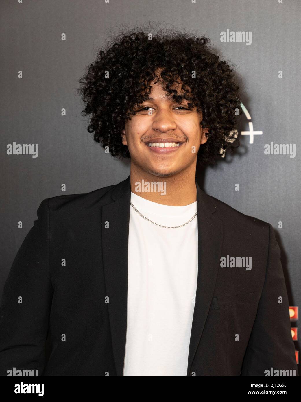 New York, United States. 21st Mar, 2022. Adrian Acosta attends special ...