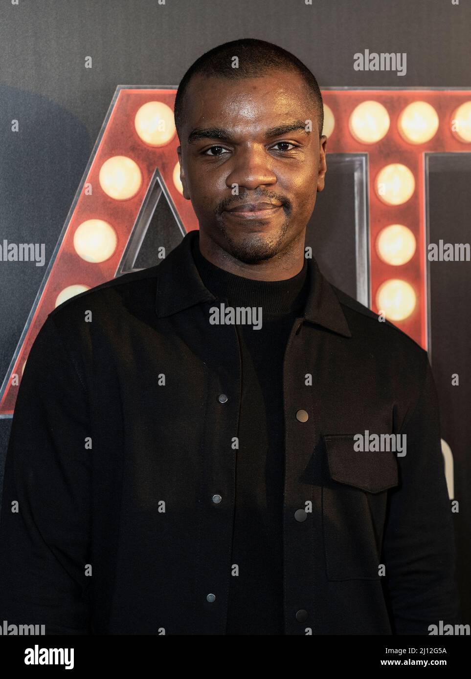 New York, United States. 21st Mar, 2022. Sharrod Williams attends ...