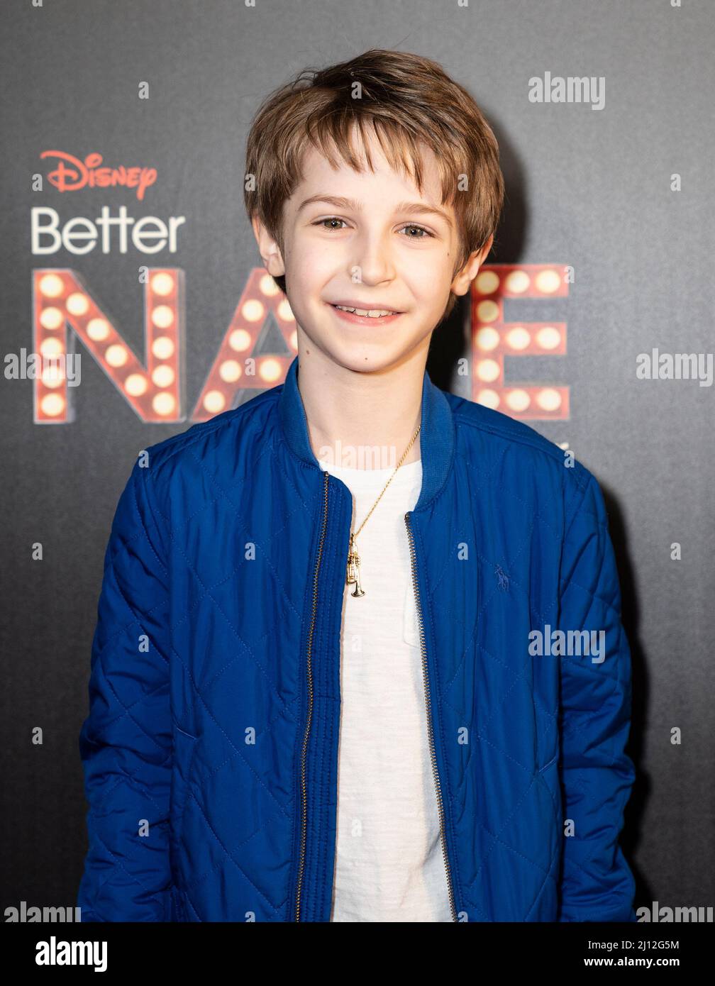 New York, United States. 21st Mar, 2022. Benjamin Pajak attends special ...